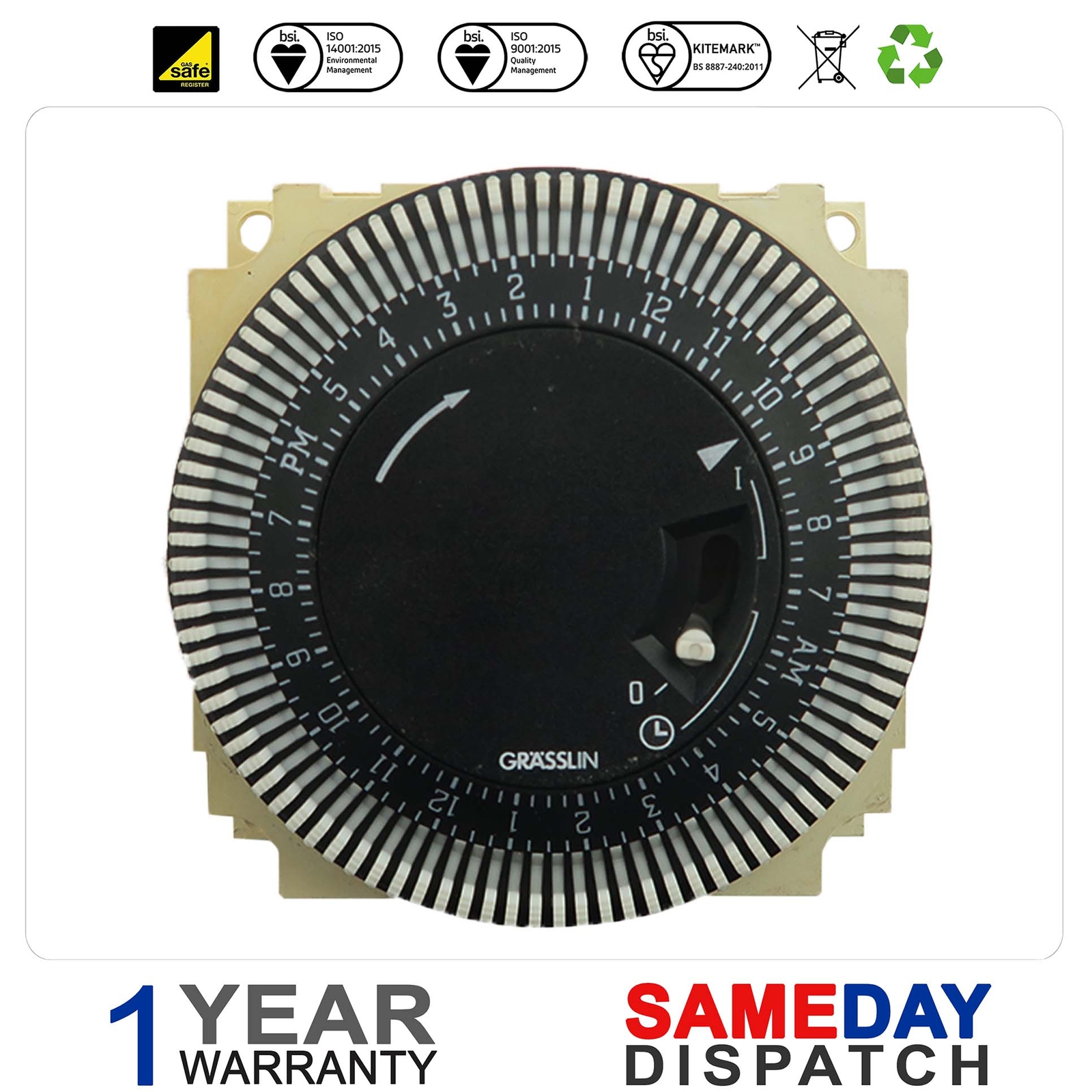 POTTERTON PERFORMA 24 28 28i & 30HE BOILER MECHANICAL CLOCK TIMER ...