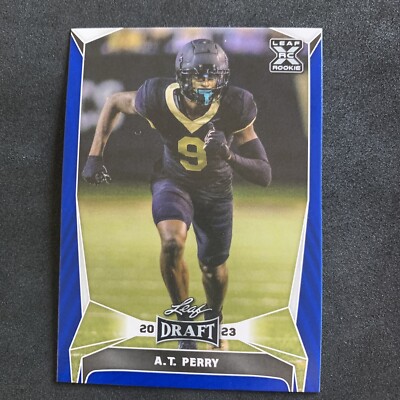 AT PERRY 2023 LEAF DRAFT BLUE RC #39 WAKE FOREST | eBay