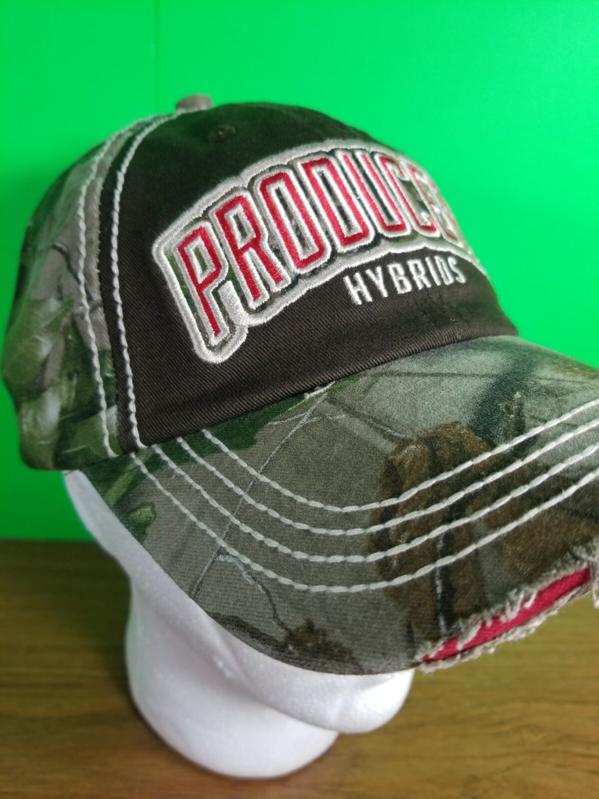 Producers Hybrids SEED CORN MESH TRUCKER FARMER BALL CAP HAT Realtree ...