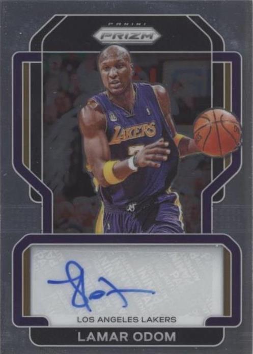 2021-22 Panini Prizm - Signatures Lamar Odom #SG-LOD (AU) for sale ...