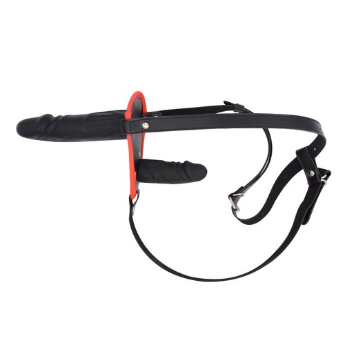 Double Dildo Strap On Harness Lesbian Couples Strapon Adjustable BDSM ...