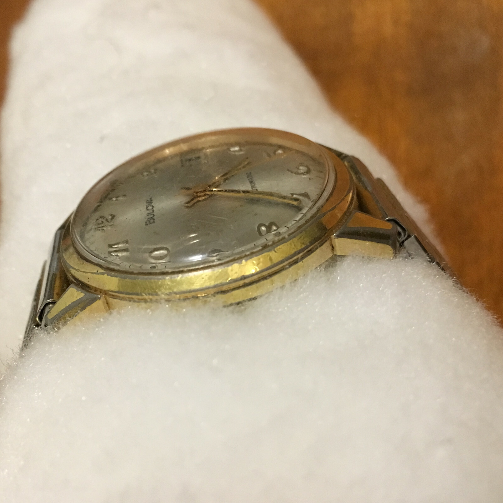 1977 BULOVA Calander automatic 23 j cal 11AOACD SWISS N7 Working Watch ...