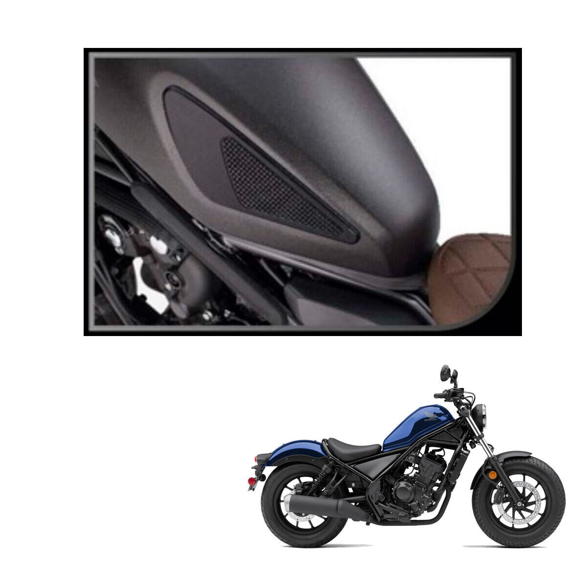 Fits Honda Rebel 300 500 CMX500 CMX300 2017 - 23 Fuel Tank Pad Side ...