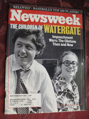 NEWSWEEK October 19 1998 Bill Hillary Clinton Oprah Beloved Baseball ...