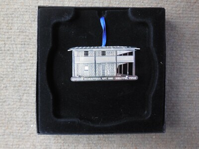 Vintage Gugger Homestead Helotes Texas Christmas Ornament In Original ...