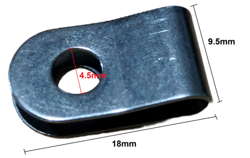 Wire Mesh Clip x 50 - Weldmesh Fencing U Clip rolls fence stainless ...