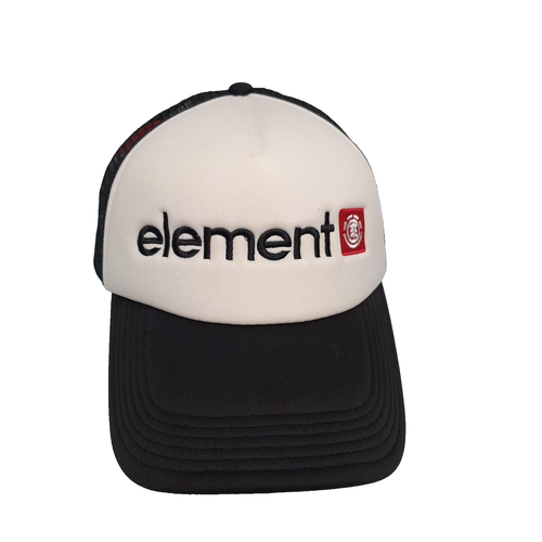 Element White & Black Mesh Back Snapback Trucker Style Cap Hat Adjustable | eBay Australia