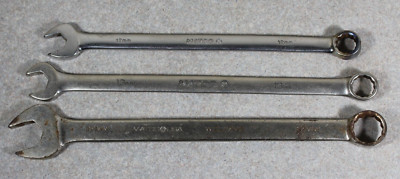3 Matco Metric 12 Point Long Combination Wrenches 12mm, 13mm, 17mm #T11 ...