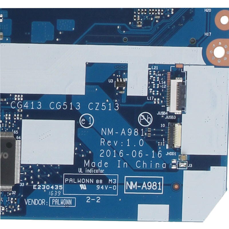 FOR Lenovo IdeaPad 310-14IKB Motherboard NM-A981 5B20M29364 I5-7200U NM ...