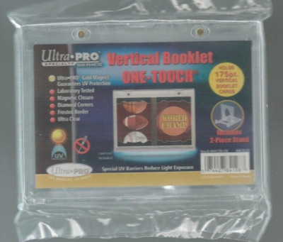 Ultra Pro 175 mm Double Booklet Magnetic One-Touch Book Card Holder ...