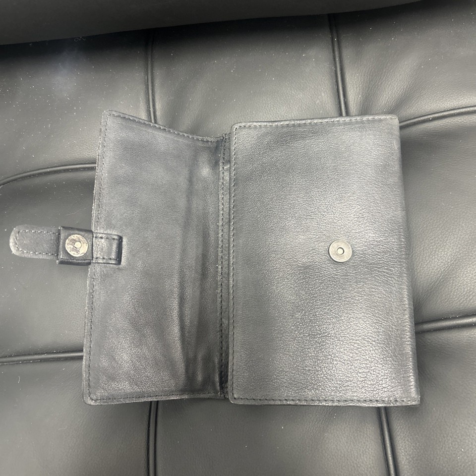 Patricia Nash Black Leather Stud Wallet | eBay