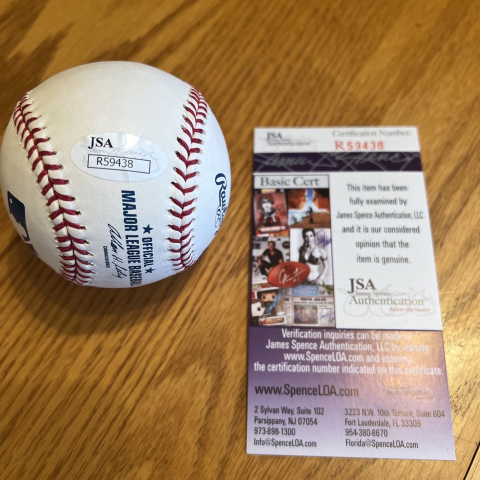 Craig Biggio signed baseball - JSA | eBay