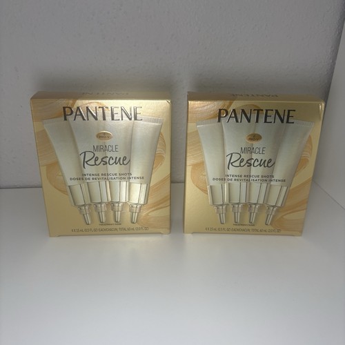 Pack of 2 Pantene Pro V Miracle Rescue Intense Rescue Shots 2.0 Oz 4 Ct ...