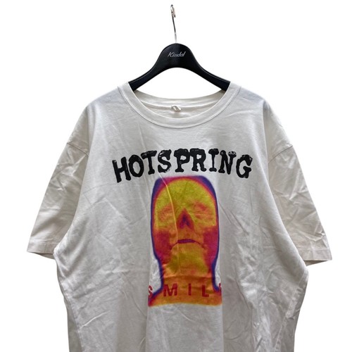 Used Doublet 24Aw Hot Spring Onsen T-Shirt Printed 24Aw41Cs344 White ...