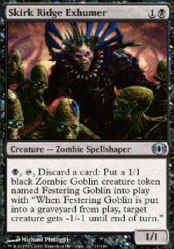 SKIRK RIDGE EXHUMER Future Sight MTG Magic the Gathering Cards DJMagic ...