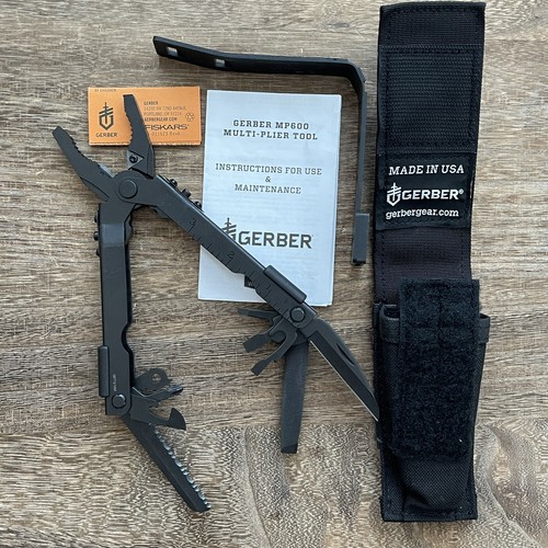 Gerber MP600 Blunt nose Multi-Plier with Molle sheath. Made in USA for ...