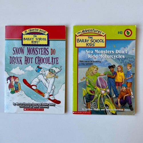 The Bailey School Kids 2 Book Lot Bundle Snow Monsters Do Drink Hot ...