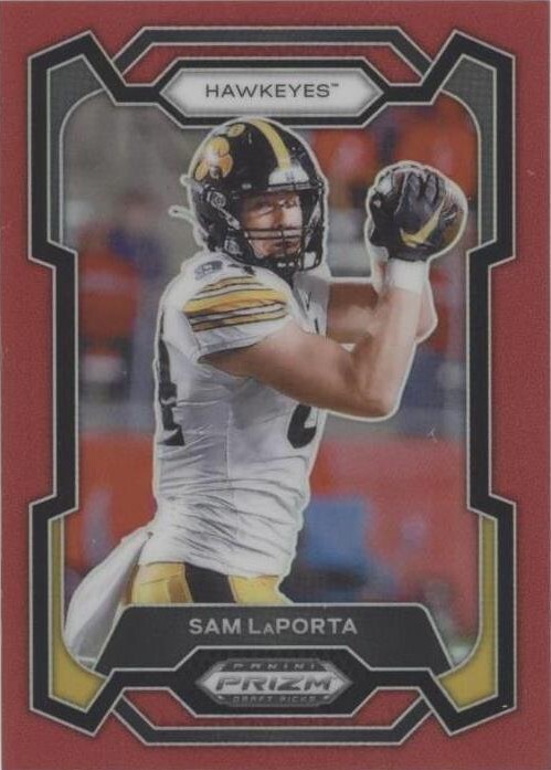 2024 Panini Prizm Draft Picks - Sam LaPorta #45 Red Prizm /299 for sale ...