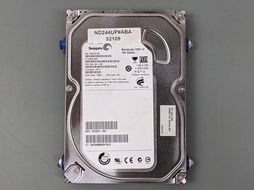 Seagate 160GB SATA 3.5" Hard Drive 7200RPM - ST3160318AS ~ TESTED ...