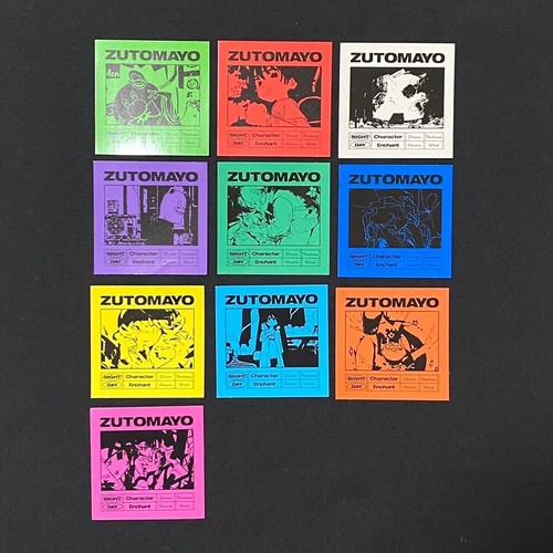 ZUTOMAYO card Sticker set of 10 ZTMY card | eBay UK