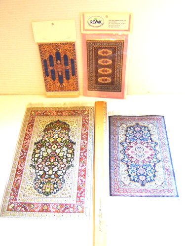 lot of 4 Oriental rugs for doll house | eBay