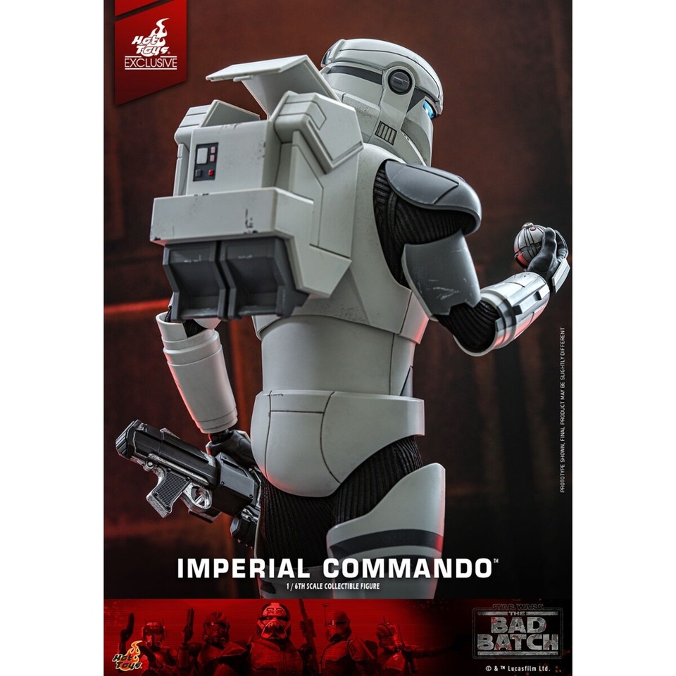 Imperial Commando Star Wars The Bad Batch TMP Fully Poseable Exclusive ...