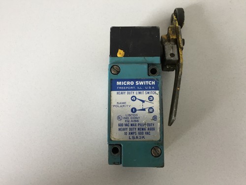 MICRO SWITCH LSA3K LIMIT SWITCH | eBay
