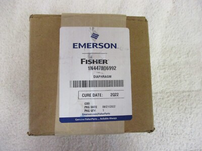 NIB Emerson Fisher Diaphragm 1N447806992 FACTORY SEALED BOX | eBay
