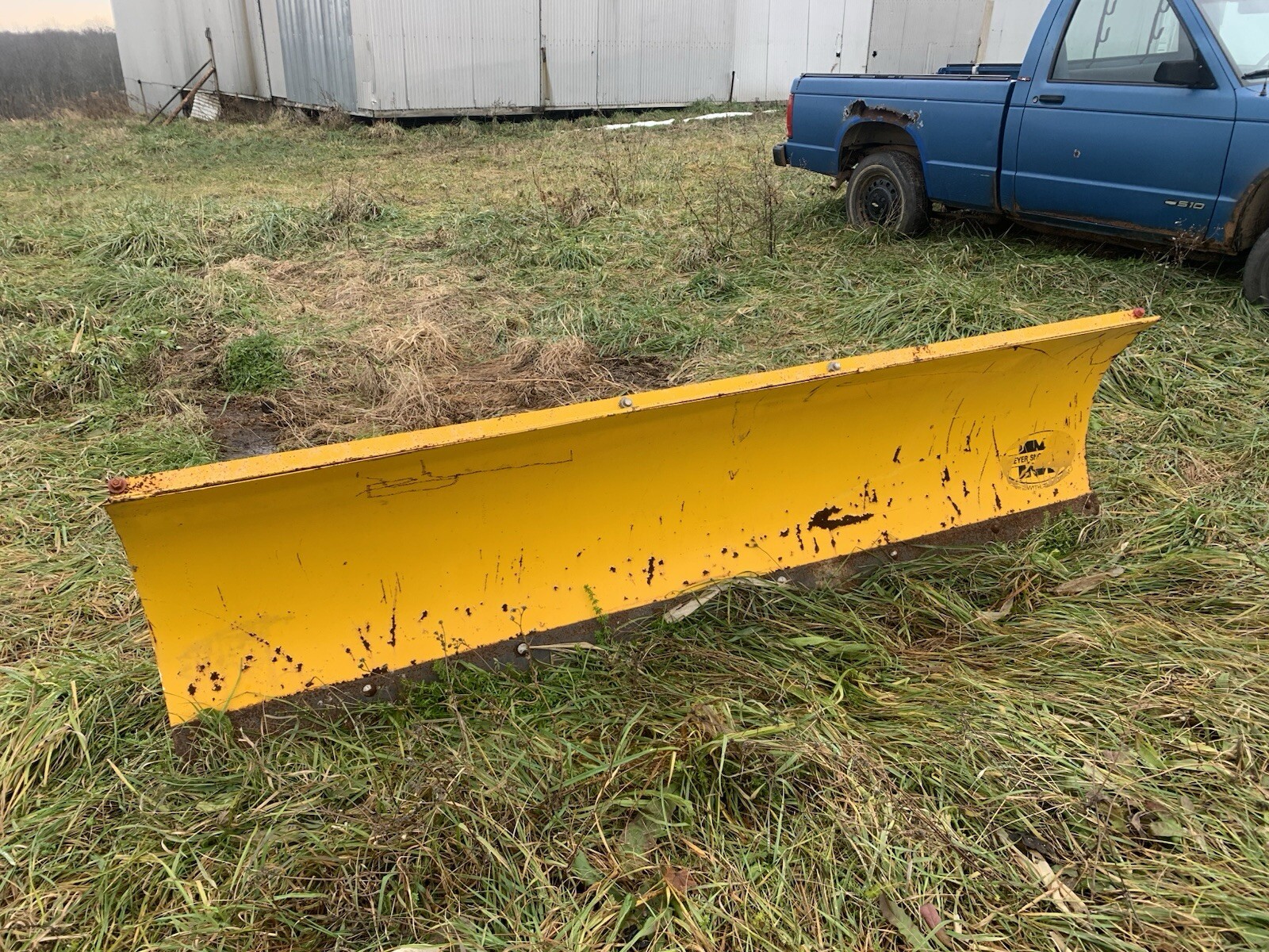Myers ST-90 snow plow: 7.5’ 2 way blade, mounting frame, Pump ...