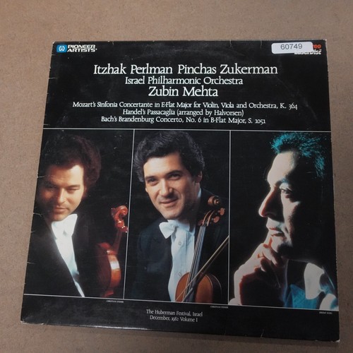 Zuben Mehta Israel Philharmonic Orchestra Laserdisc Ld Movie | eBay
