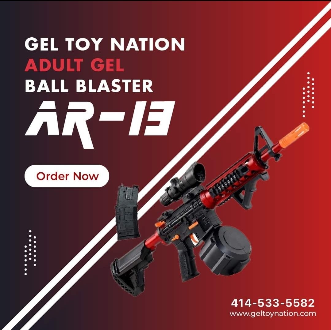 UPGRADED Gel Toy Nation Gel Blaster Ar-13 M416A Electric Outdoor Toy ...
