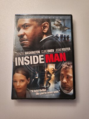 Inside Man (DVD, 2006, Full Frame) 25193012524| eBay
