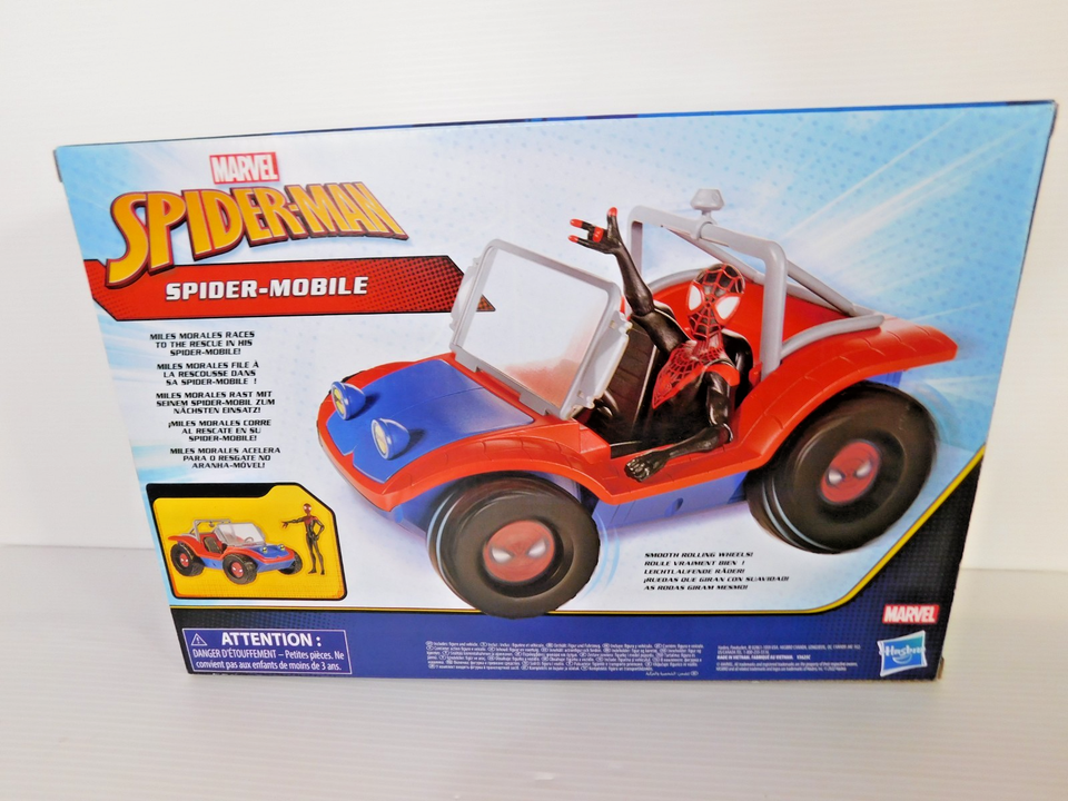 Spiderman, Spider-Mobile, Action Figure, Marvel New Toy Car | eBay