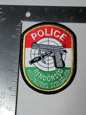 M police patch patches Hungary Rendorseg Kulonleges Szolgalata swat ...