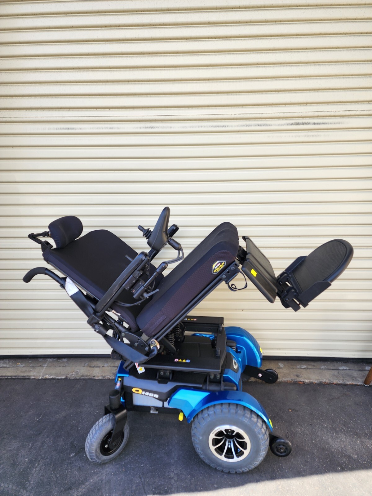 PRIDE Quantum 1450 POWER WHEELCHAIR,W/TILT 600 LBS CAP. 24" Wide | eBay