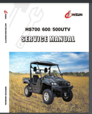 Hisun 500 HS500UTV UTV Side by Side Service Manual 391 PAGES | eBay