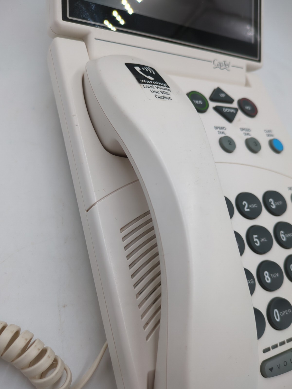 Ultratec CapTel 840 Closed Captioned Hearing Impaired Phone NO POWER ...