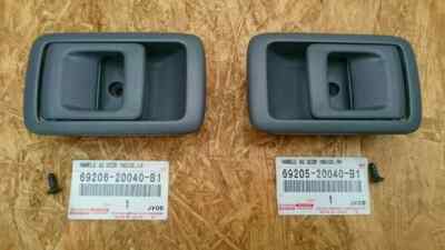 TOYOTA GENUINE FR INSIDE DOOR HANDLE 69205-20040-B1 69206-20040-B1 LAND ...