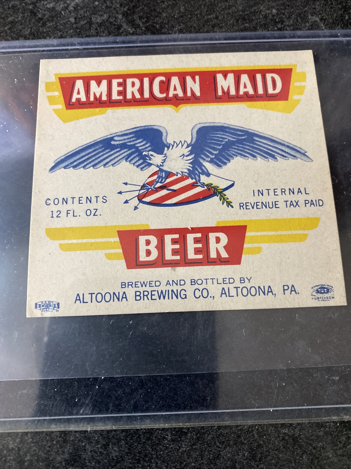 Old American Beer Labels