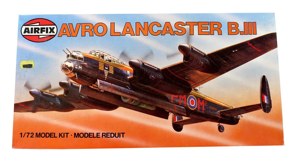 Vintage Airfix Avro Lancaster BIII Series 8 Bag 1/72 Scale Model Kit ...