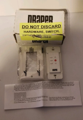 Draper Lift L.V. Control Station - Projection Screen Switch | eBay