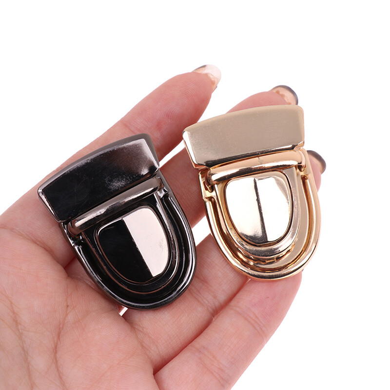 5Pcs Metal Clasp Turn Lock Twist Locks DIY Leather Bag Hardware Bag ...
