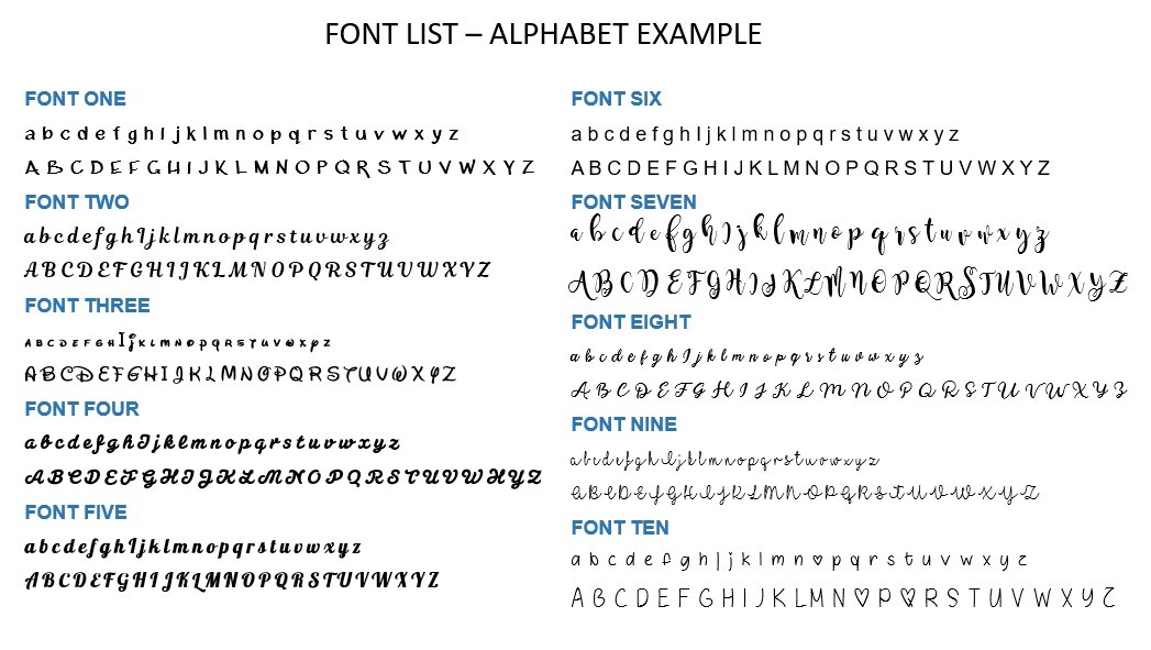 Personalised wooden name joined script letters words plaque sign ANY ...