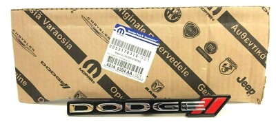 12-19 Dodge Grand Caravan front grille black red Stripes Logo Nameplate ...