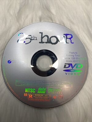 25th Hour (DVD, 2002) DISC ONLY 786936218497| eBay