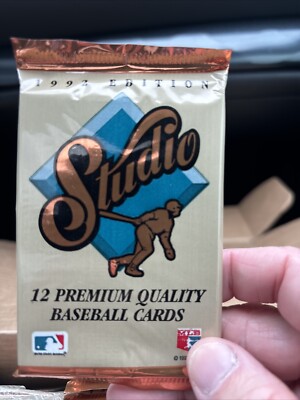 10 Packs 1992 Studio Baseball Cards 12 Cards Per Pack Factory Sealed | eBay
