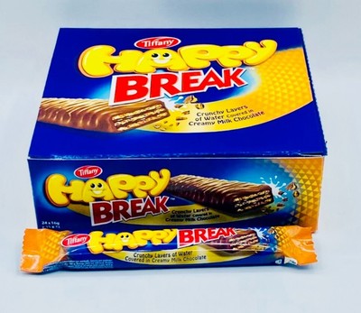 Tiffany Happy Break with Chocolate Wafer Fingers Pack 24 Pieces ...