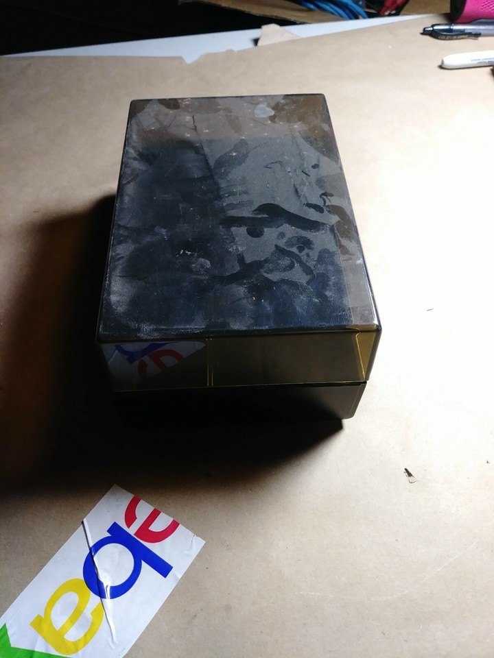 Floppy Disk Storage Box Tray W/ Cover Small | eBay