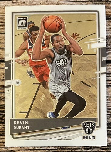 Kevin Durant 2020-21 Panini Donruss Optic Basketball #136 Nets Base ...