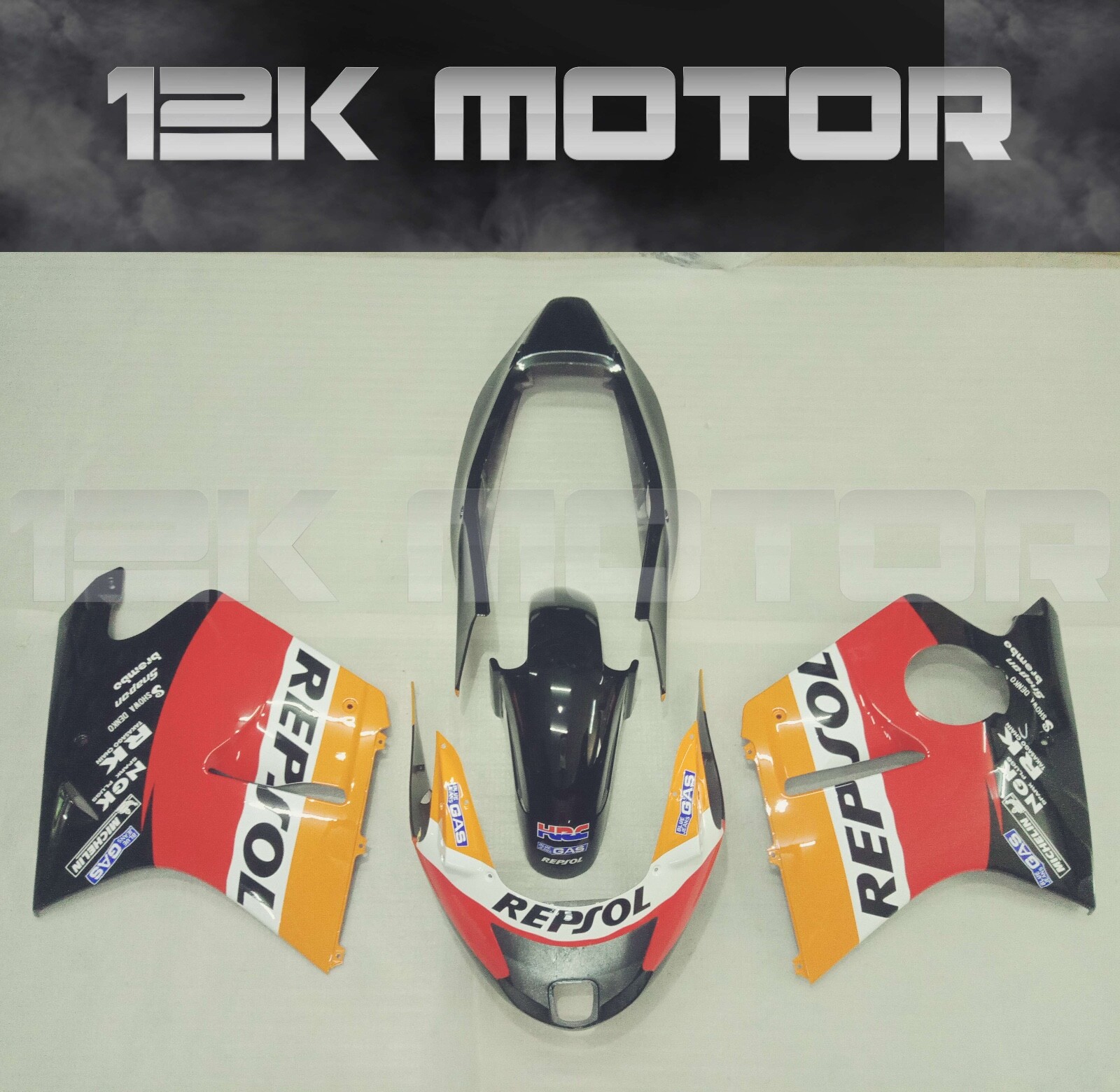 Repsol FAIRING KIT FOR 1997 - 2007HONDA CBR1100XX CBR 1100 BLACKBIRD 21 ...